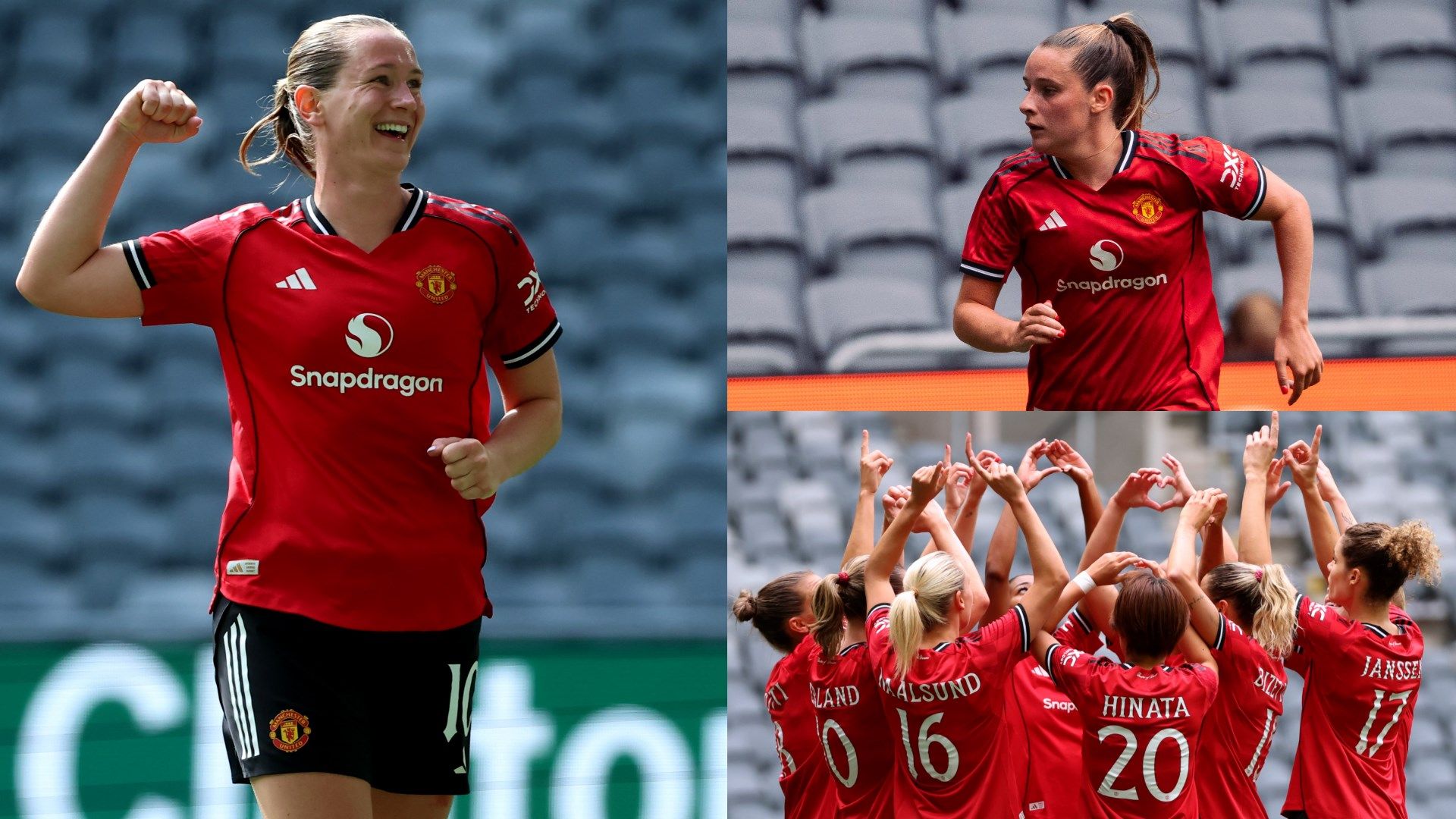 Man Utd women's player ratings vs PSV: Hat-trick hero Elisabeth Terland keeps Champions League ...